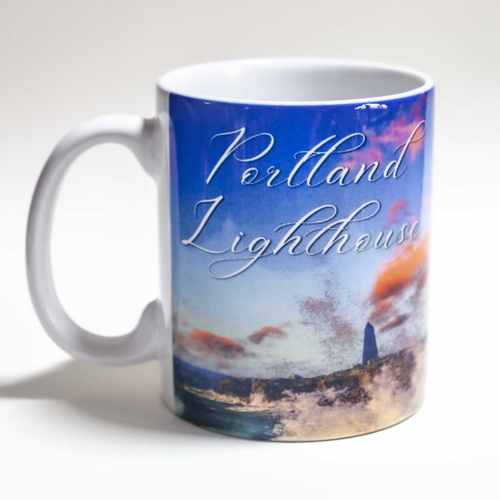 Portland light House Mug - Stephen Bridgeman Photography